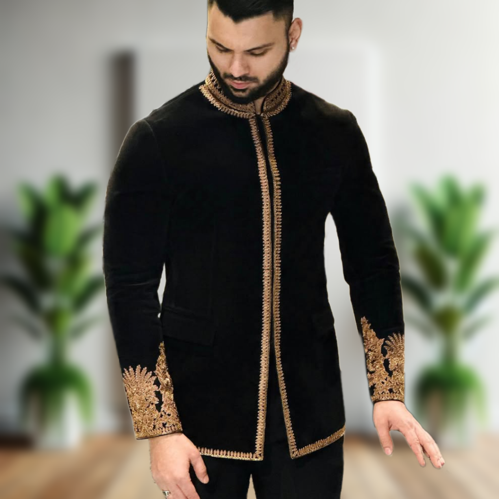 Open Jodhpuri Set - Faisal Outfits