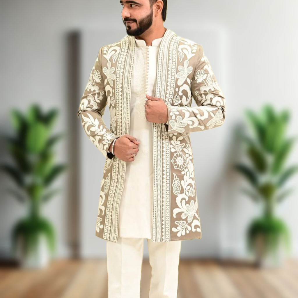Open Jodhpuri Set - Faisal Outfits
